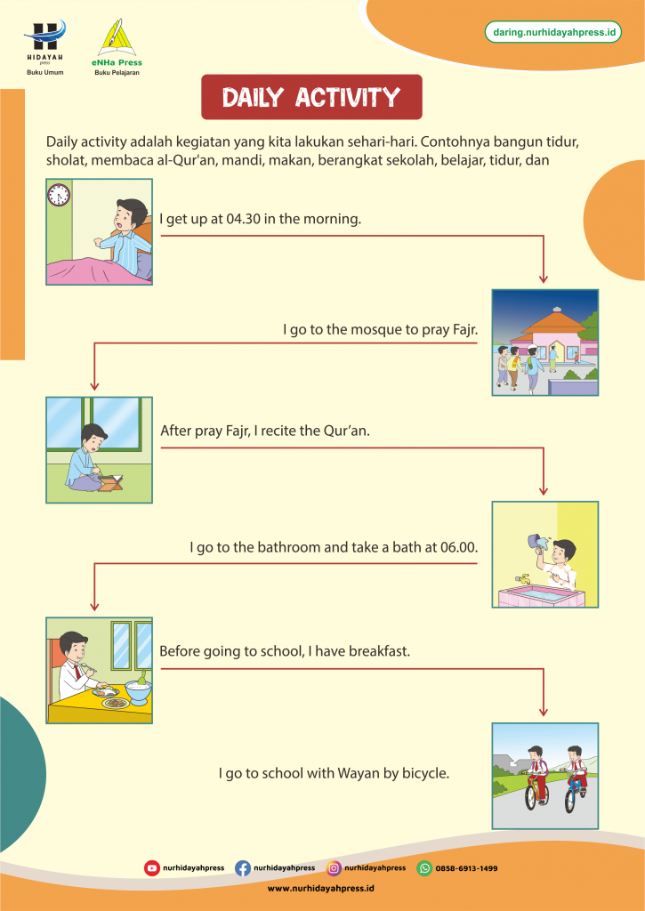 Daily Activity - Daring Nur Hidayah Press